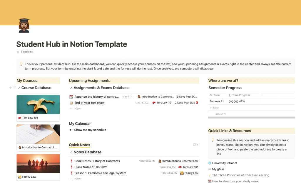Your Study Planner In Notion 2022 2023 