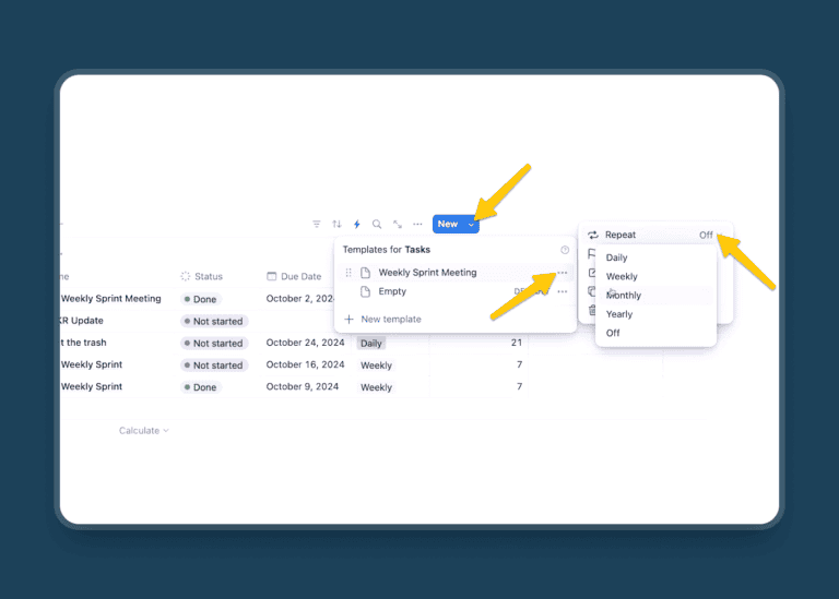 How To Create Recurring Tasks In Notion Step By Step Tutorial 1586